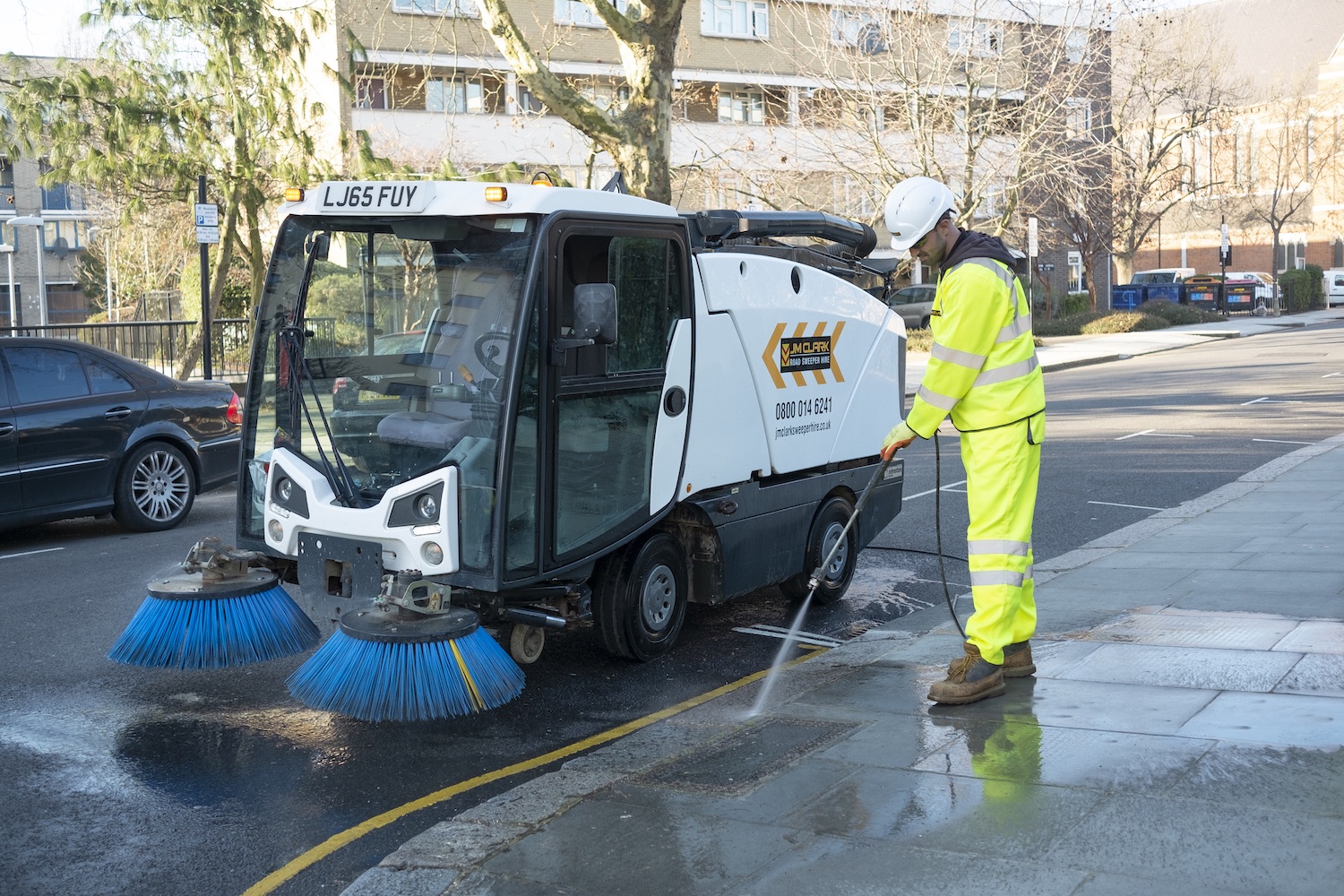 MINI SWEEPER HIRE – JM CLARK LIMITED