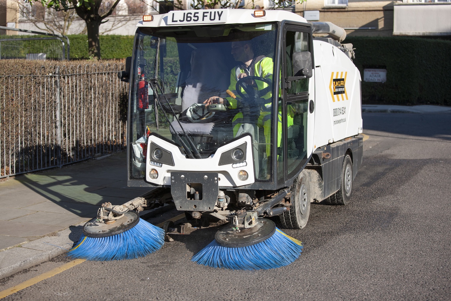 MINI SWEEPER HIRE – JM CLARK LIMITED
