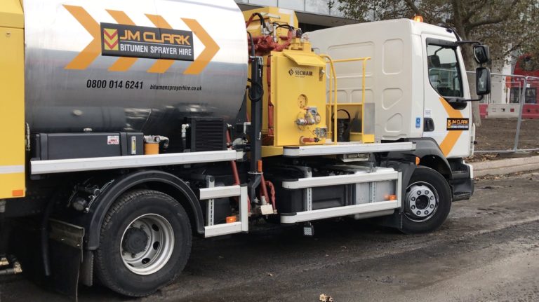 Spray Tanker hire | Bitumen Road Tankers | – JM Clark Ltd