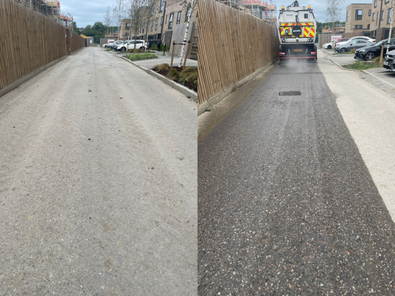 Back to Black road sweeper hire | – JM Clark Operated Road Sweeper Hire ...